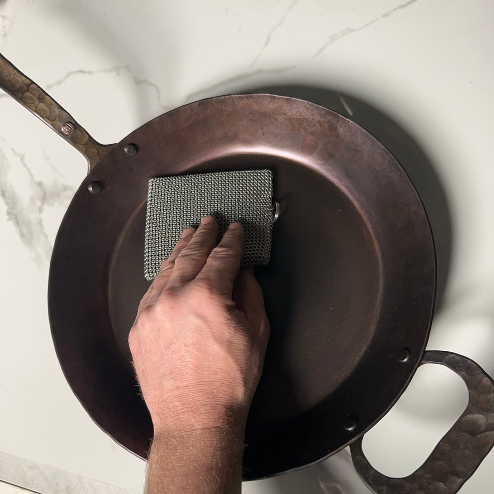 Chainmail Scrubber – Copper State Forge