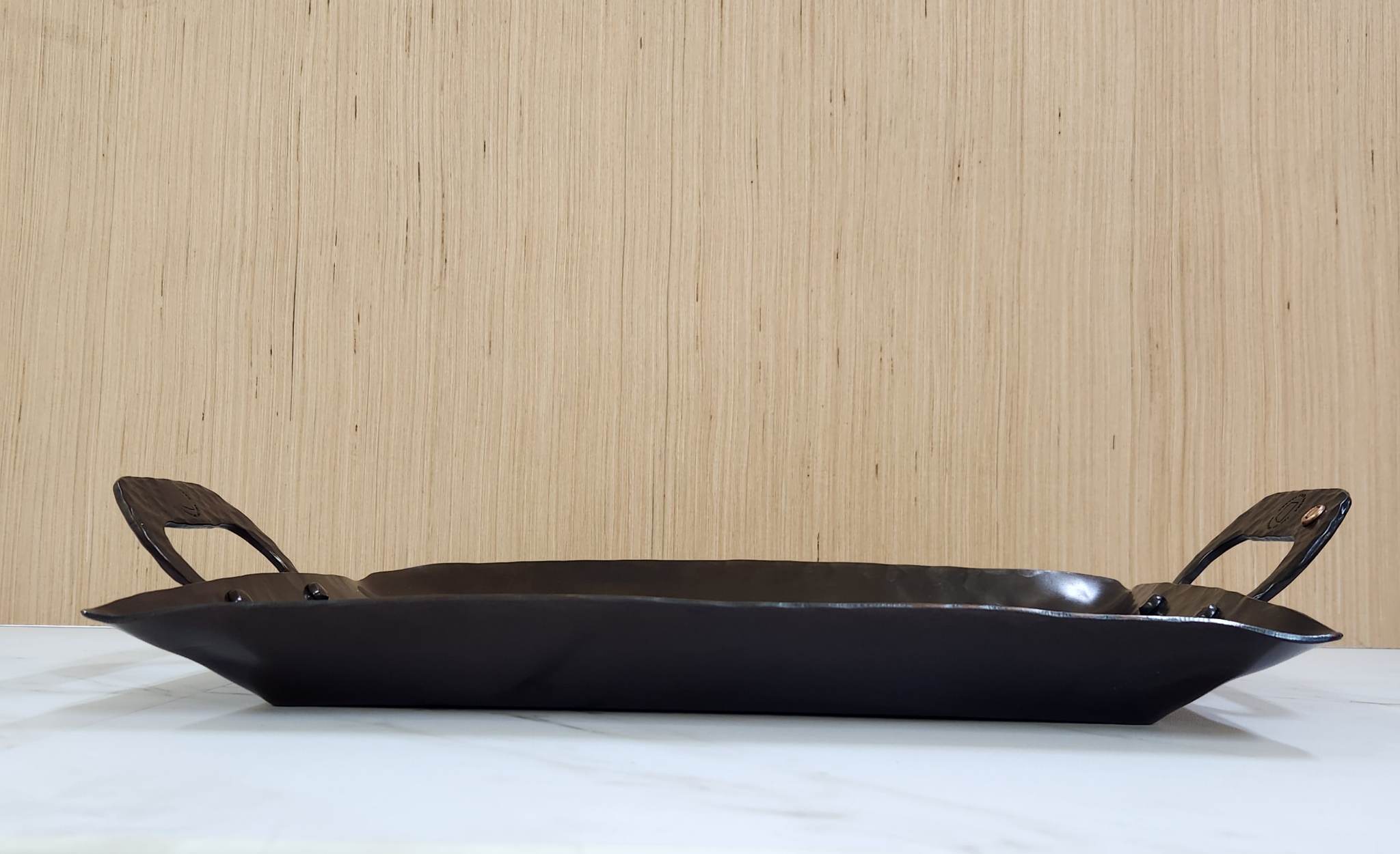 Carbon Steel Roasting Pan - Hand Forged – Copper State Forge